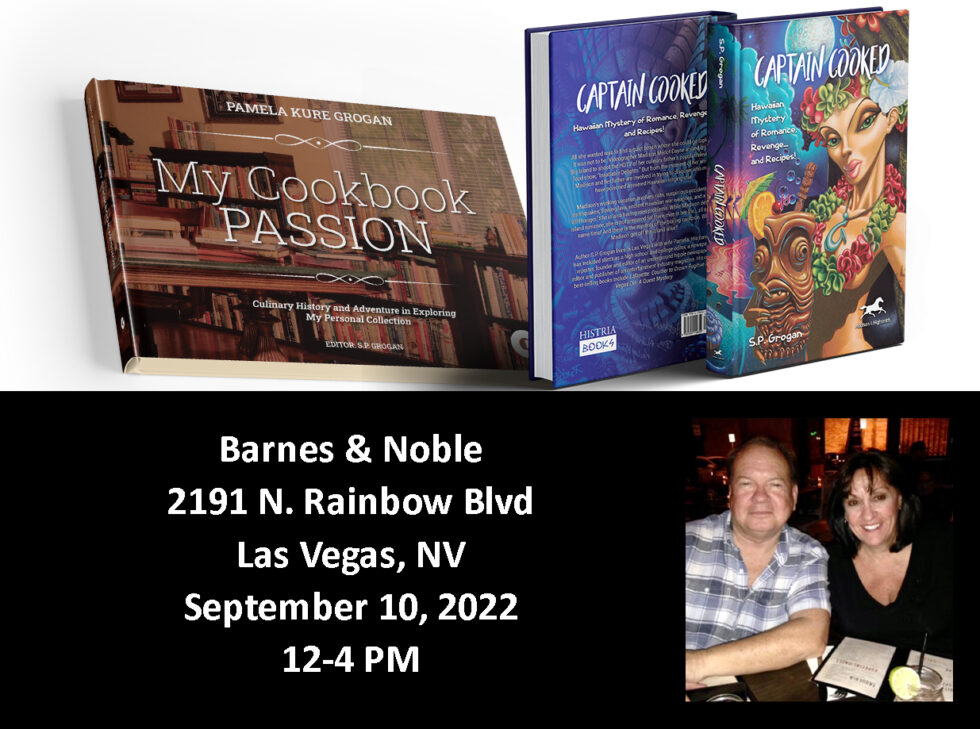 S.P. Grogan and Pamela Kure Grogan to do a joint book signing at Barnes ...